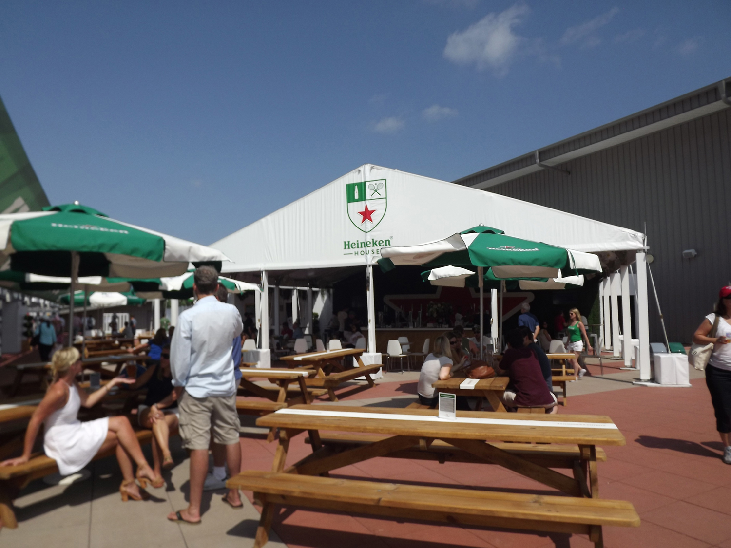 Wine and Spirits Travel: Heineken House at US Open 2013
