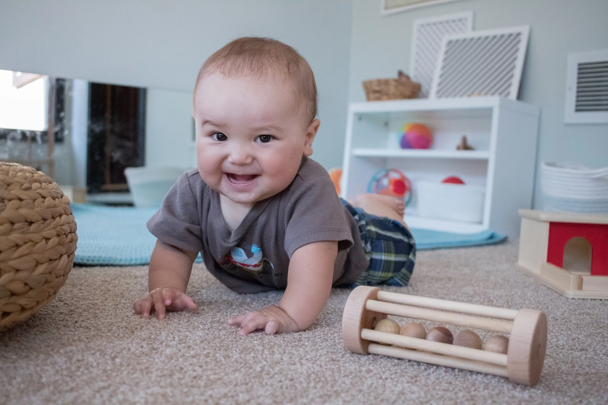 Moving, Moving -- Montessori Baby Week 33