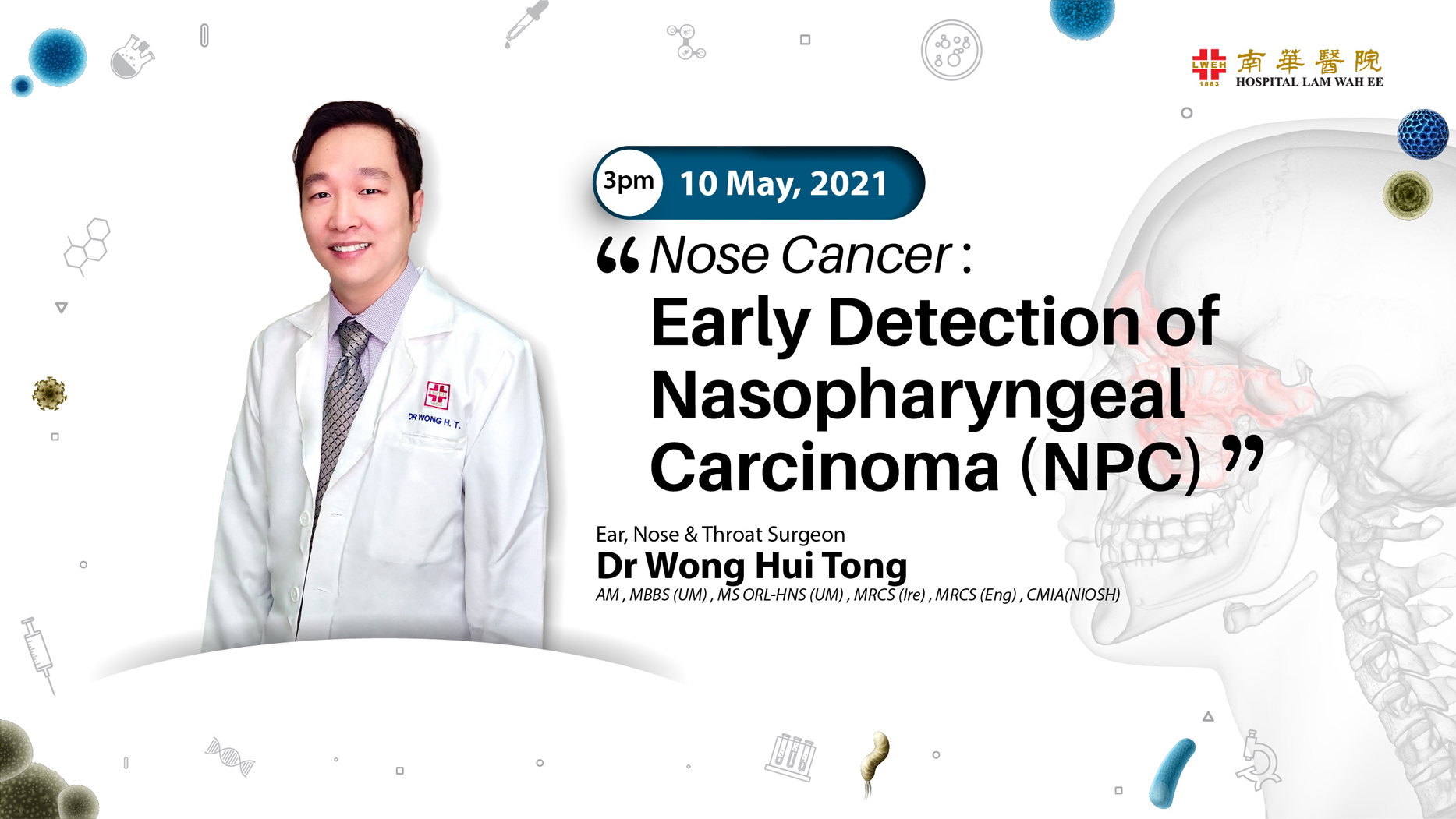 National Cancer Society of Malaysia, Penang Branch: Nose Cancer : Early ...