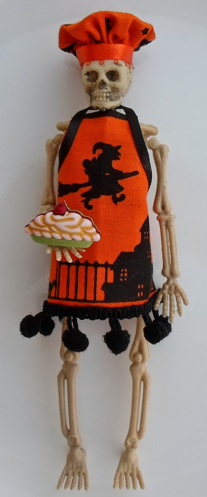 Happier Than A Pig In Mud: Spooky Mini-Me Skeleton Ornament