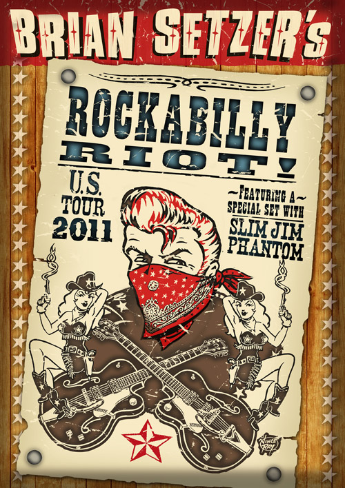 The World of JEK: Brian Setzer's Rockabilly Riot in Seattle!