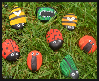 Nursery: MiniBeast Rock Painting