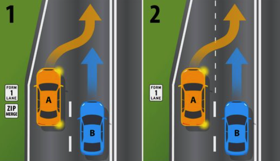 Cairns Driving School: What is a ZIP merge?
