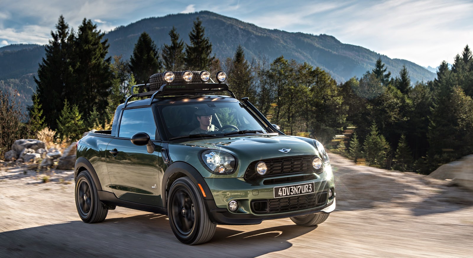 2014 MINI Paceman Adventure Concept - High Wheels