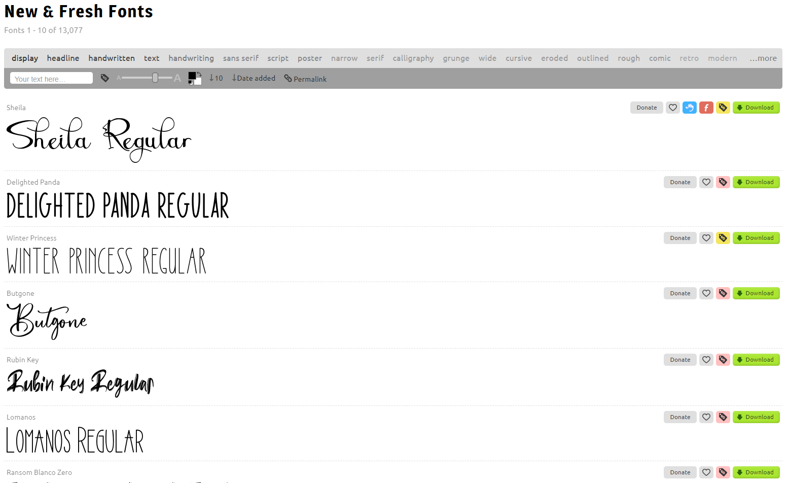 Teachers Guide - Top 10 Free Fonts Download Resources
