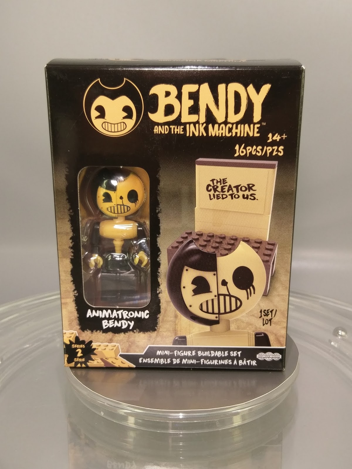 Bendy And The Ink Machine ANIMATRONIC BENDY Mini Figure Buildable Set ...
