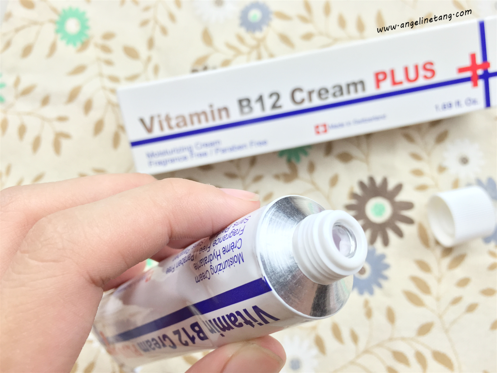 [Review] Swissbel Vitamin B12 Cream PLUS | angelinetang.com