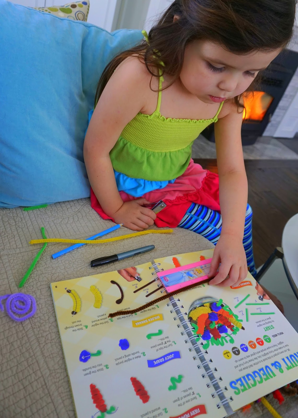 Learning Practical Measurement With Crafts, Math At Home - "Making ...