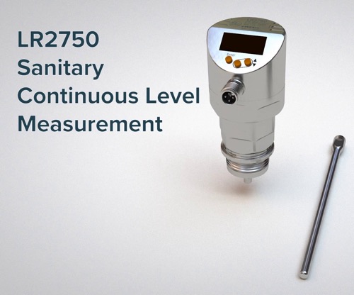 The ifm LR2750 Continuous Level Sensor for Sanitary Applications | The ...
