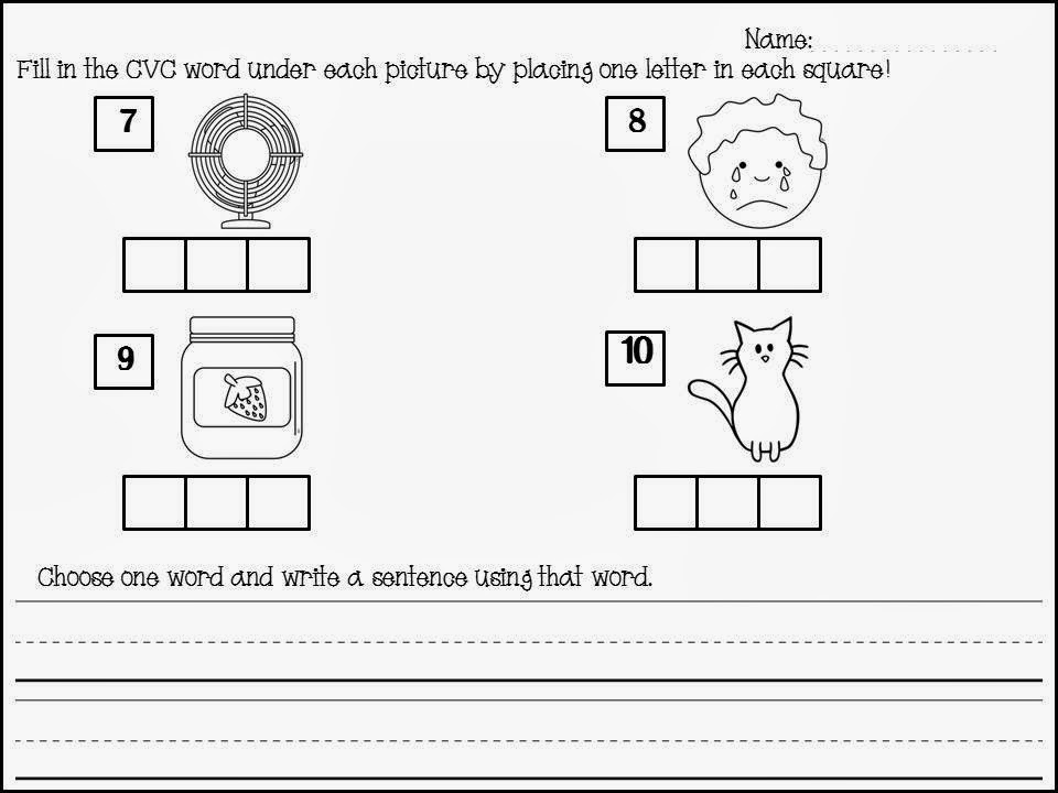 Mackey's Classroom: FREE CVC Packet {Short A}