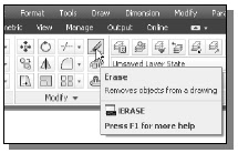 Tutorial AutoCad 2013: Menggunakan Perintah ERASE