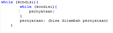 Pembahasan dan Contoh Penggunaan Perulangan Bersarang pada C++ ...