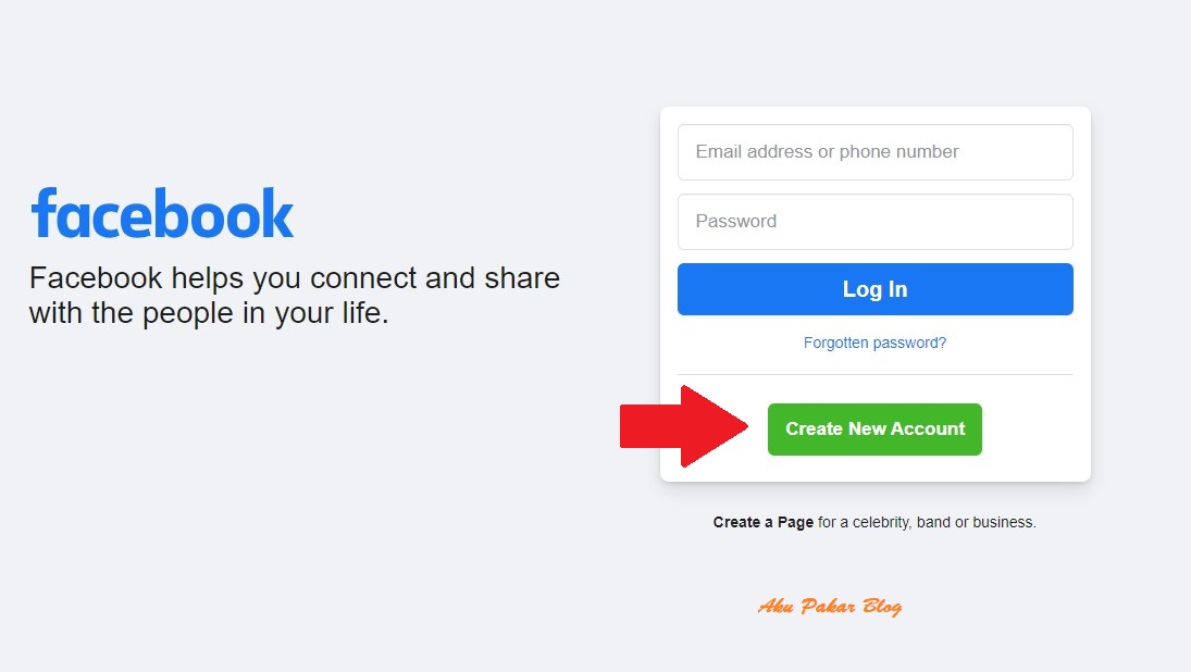 Cara Nak Buat Akaun Facebook Baru