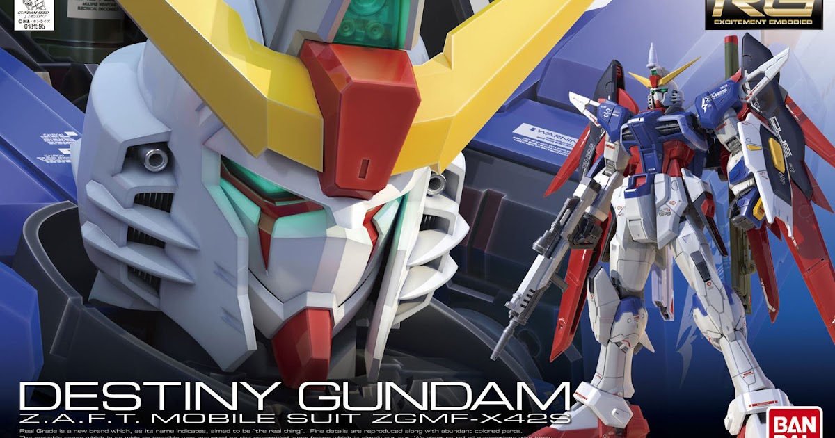 Real Grade Gundam: RG Destiny Gundam Variant