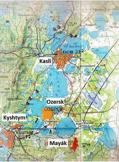 Rusia para hispanoparlantes: El accidente nuclear de Kyshtym