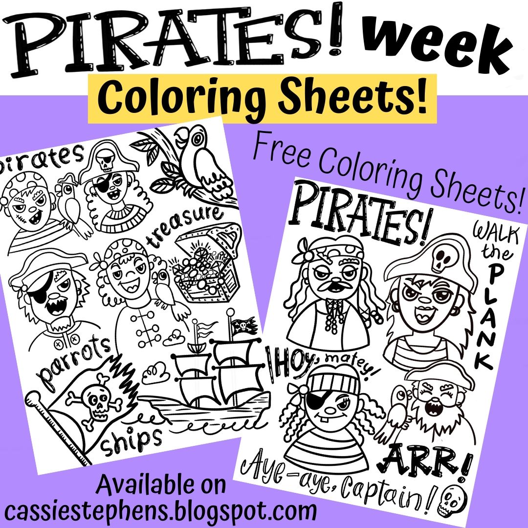 Cassie Stephens: Pirate Week!