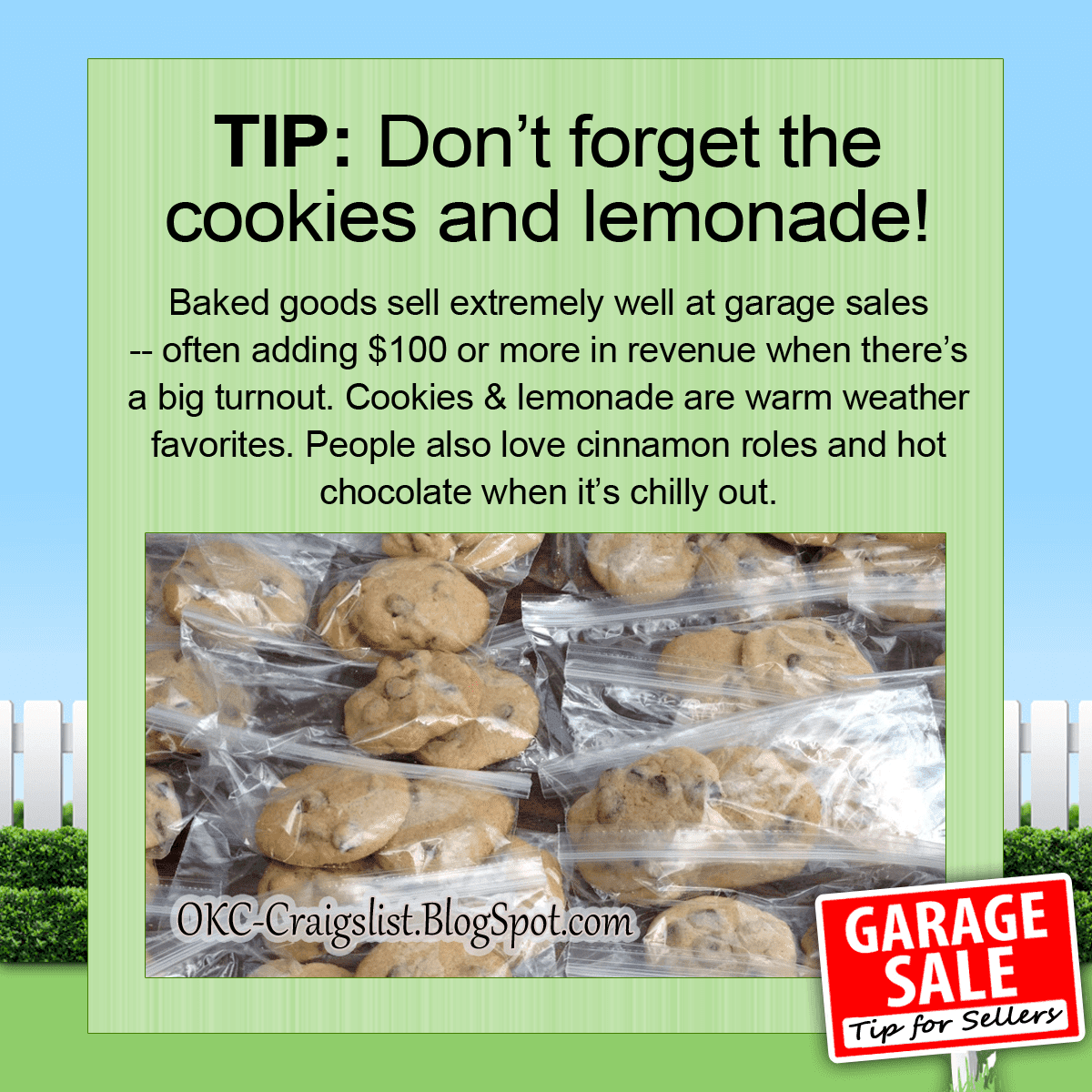 GARAGE SALE TIPS Cater To Hungry Shoppers With A Lemonade Stand garage-sale-tips-cater-to-hungry-shoppers-with-a-lemonade-stand