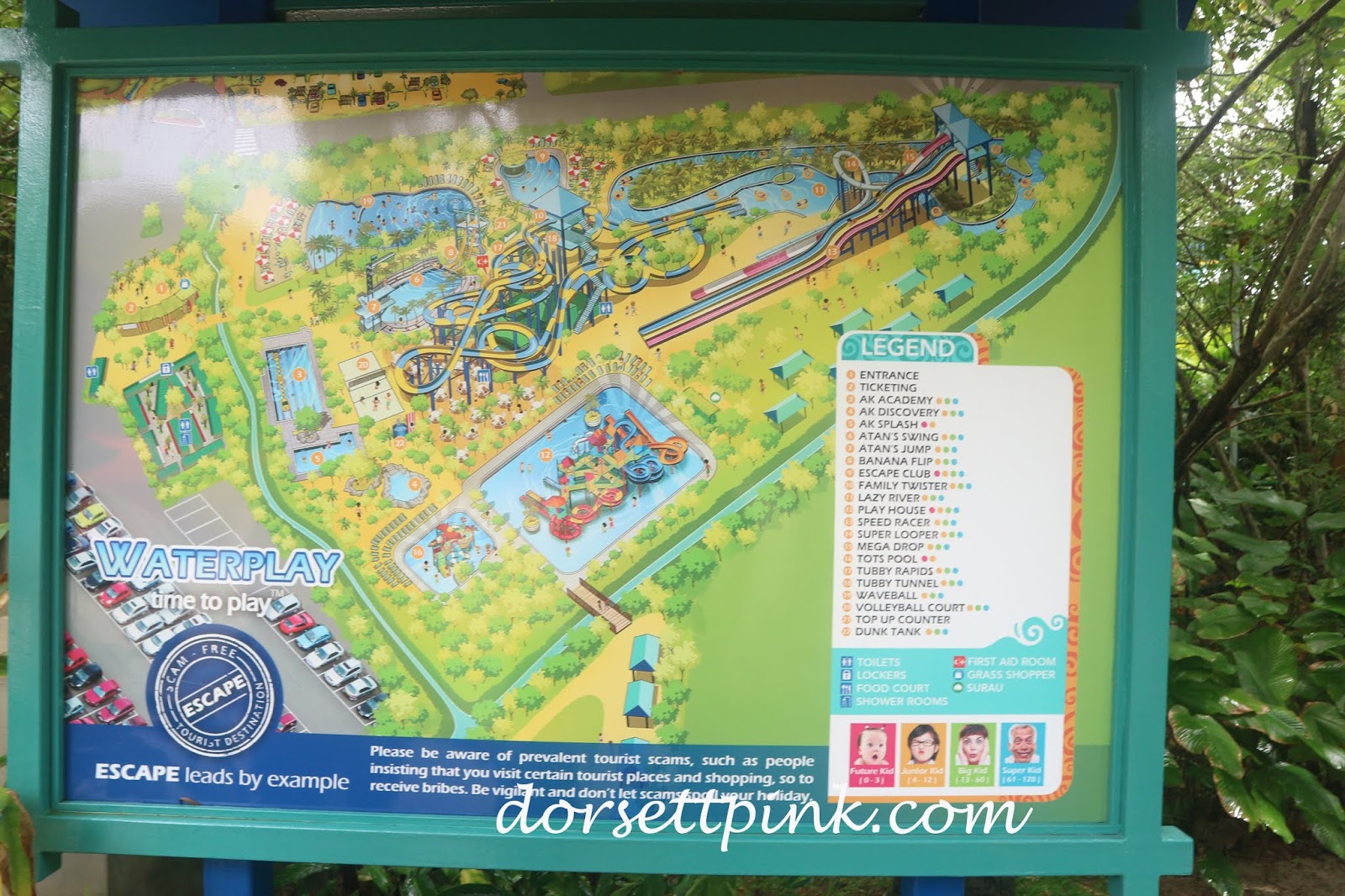 Keterujaan Maksima di Escape Park, Penang | Dorsett Pink