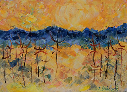 Landscape Artists International: Symbolism,Original Palette Knife ...