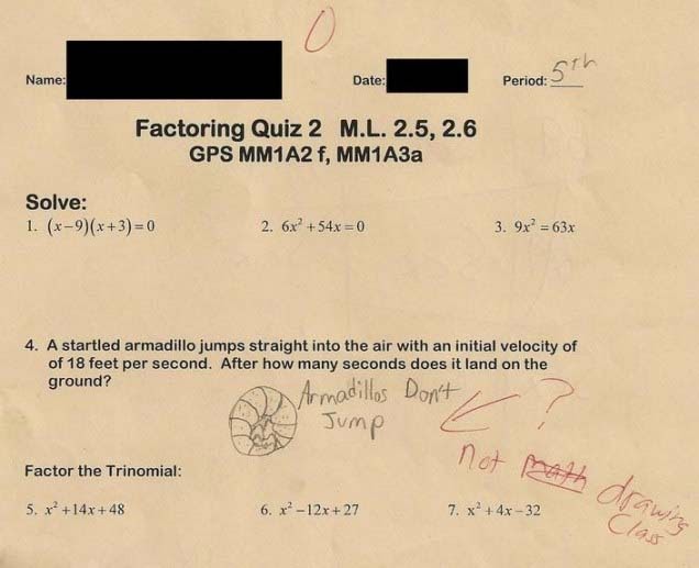 30 Hilarious Dumb Brilliant Exam Answers ~ Go4Pix - Funniest Creepiest ...