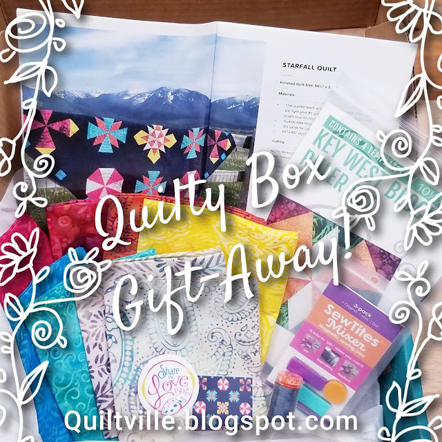Quiltville's Quips & Snips!!: June ‘19 Quilty Box Gift-Away!