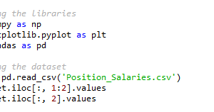 Machine learning: Polynomial regression