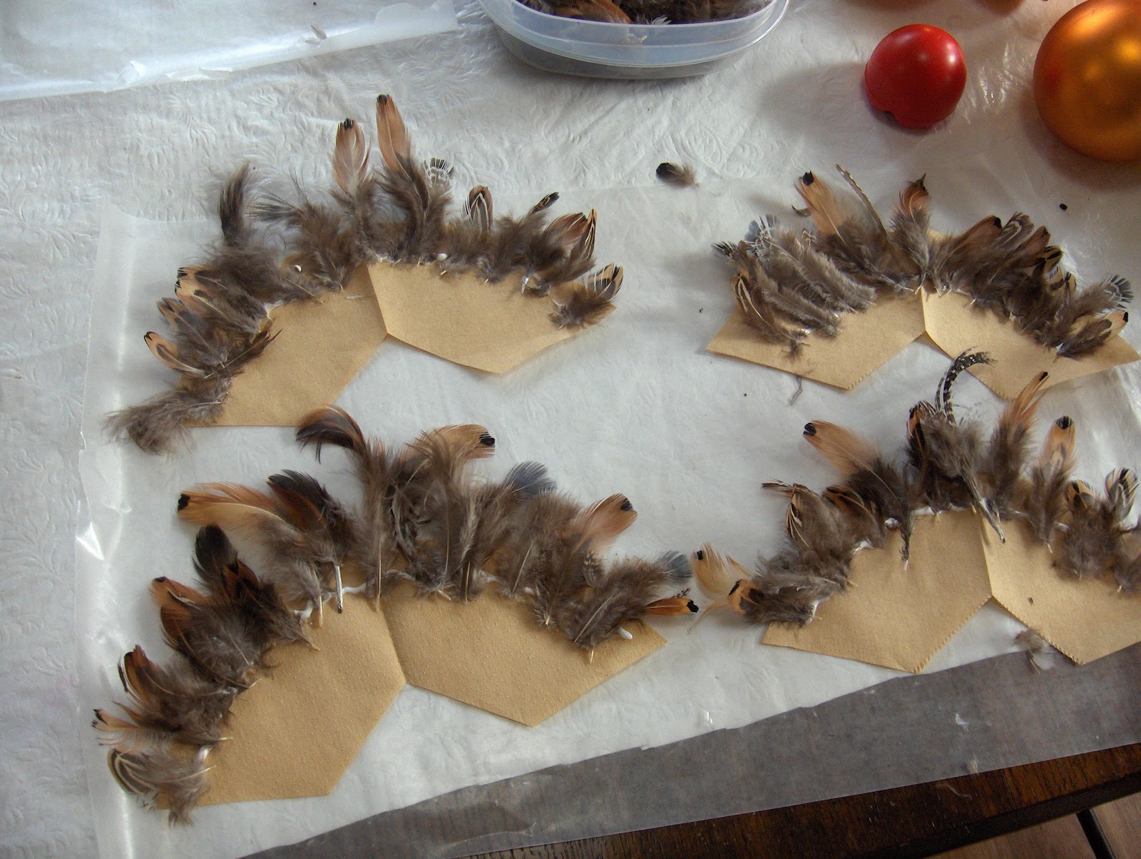Somethings Old, New, Green, Redo!: Kid's Crafts:Roly-Poly Turkeys for ...