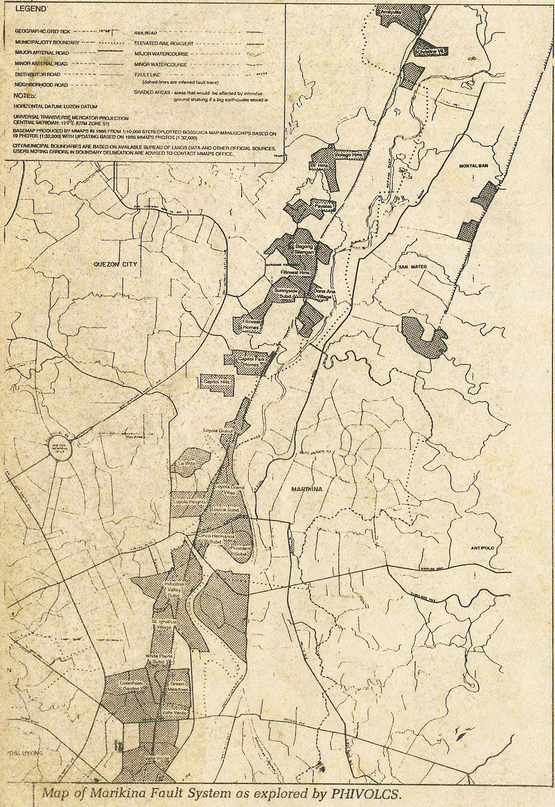 HOW THE MARIKINA VALLEY FAULT SYSTEM CAME TO PUBLIC KNOWLEDGE?
