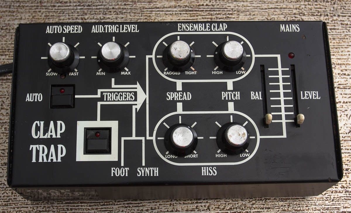MATRIXSYNTH: Pre-Simmons MUSICAID CLAP TRAP - Rare and Historic Analog ...