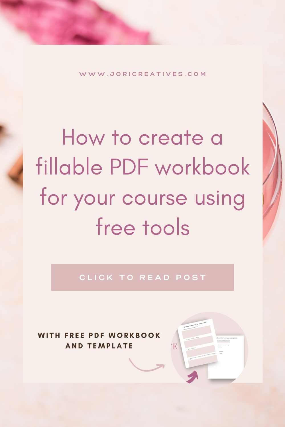How to create a fillable PDF workbook for your courses using free tools ...