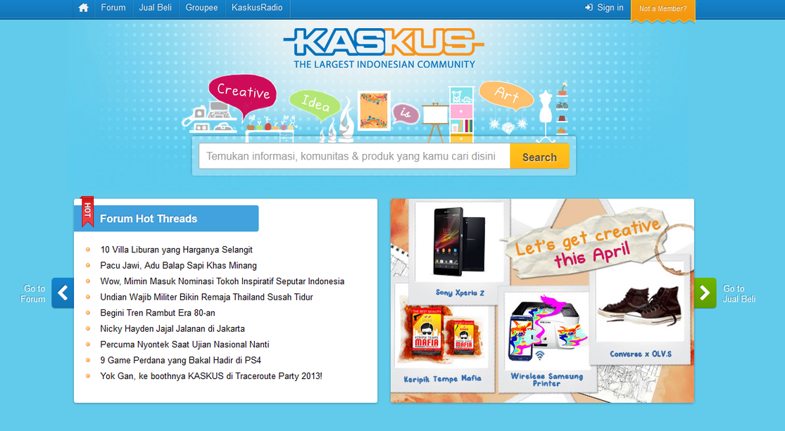 Tampilan Kaskus Dari Masa Ke Masa