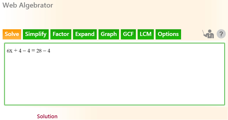 Online Math Solutions Blog: How To Use QuickMath Simplify Calculator