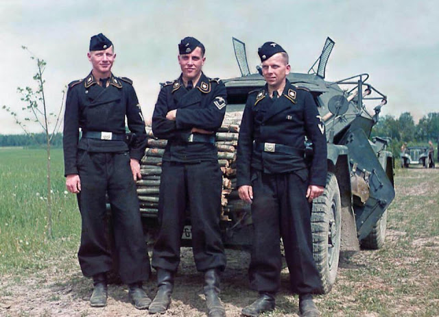 World War II in Color: Waffen-SS Panzer Reconnaissance Troops
