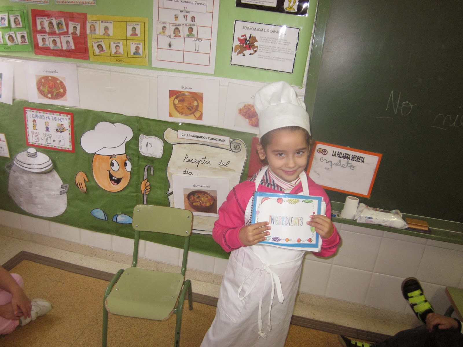 LA CLASE DE LOS COCINEROS