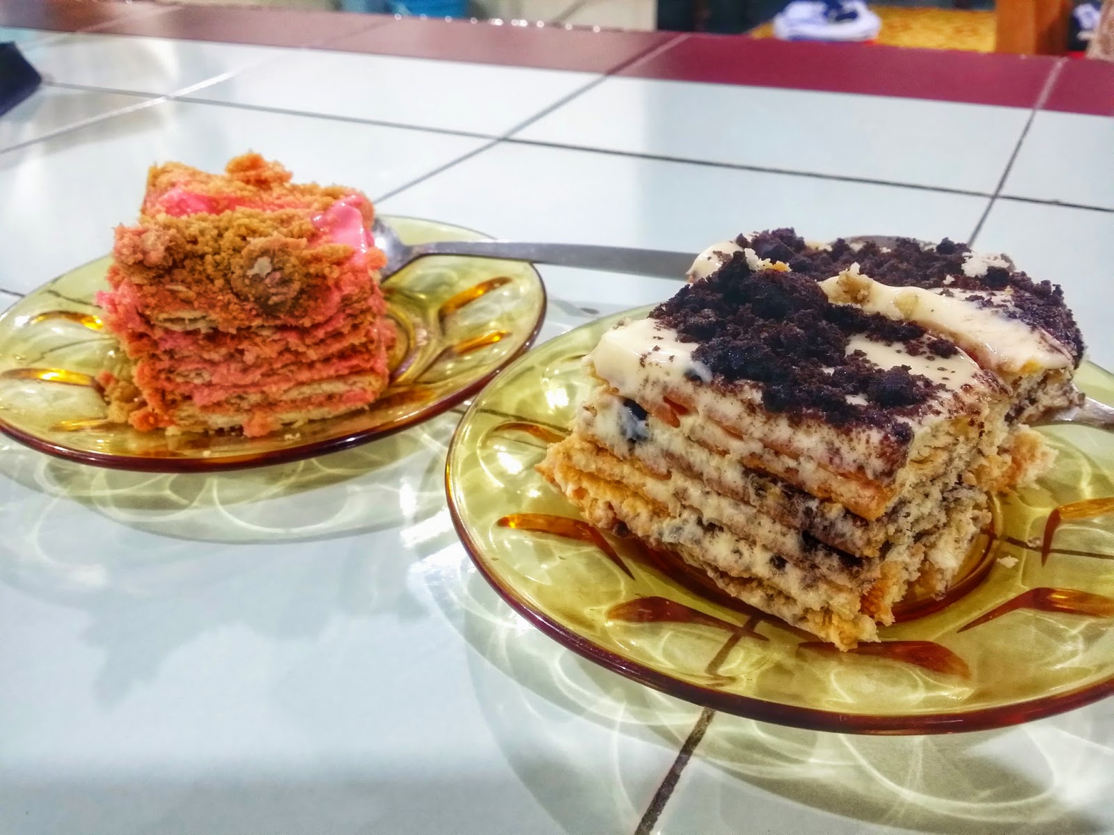 [Resepi Pemanis Mulut Popular] Cheesekut Oreo Strawberry Riang Gembira