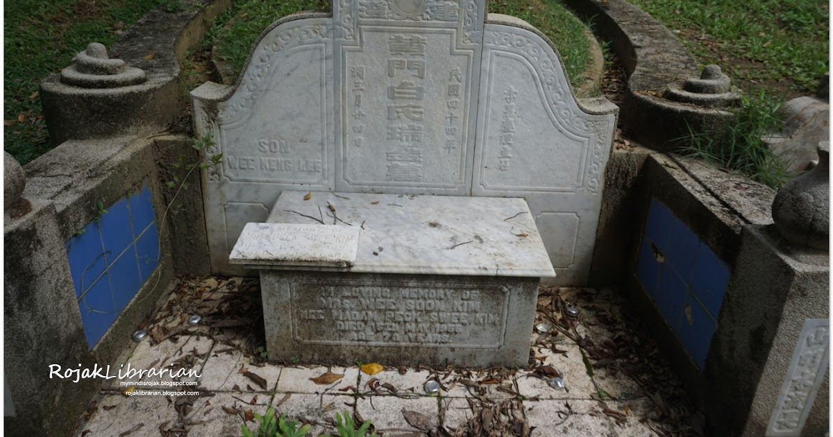 Mrs. Wee Soon Kim nee Peck Swee Kim (Bukit Brown)