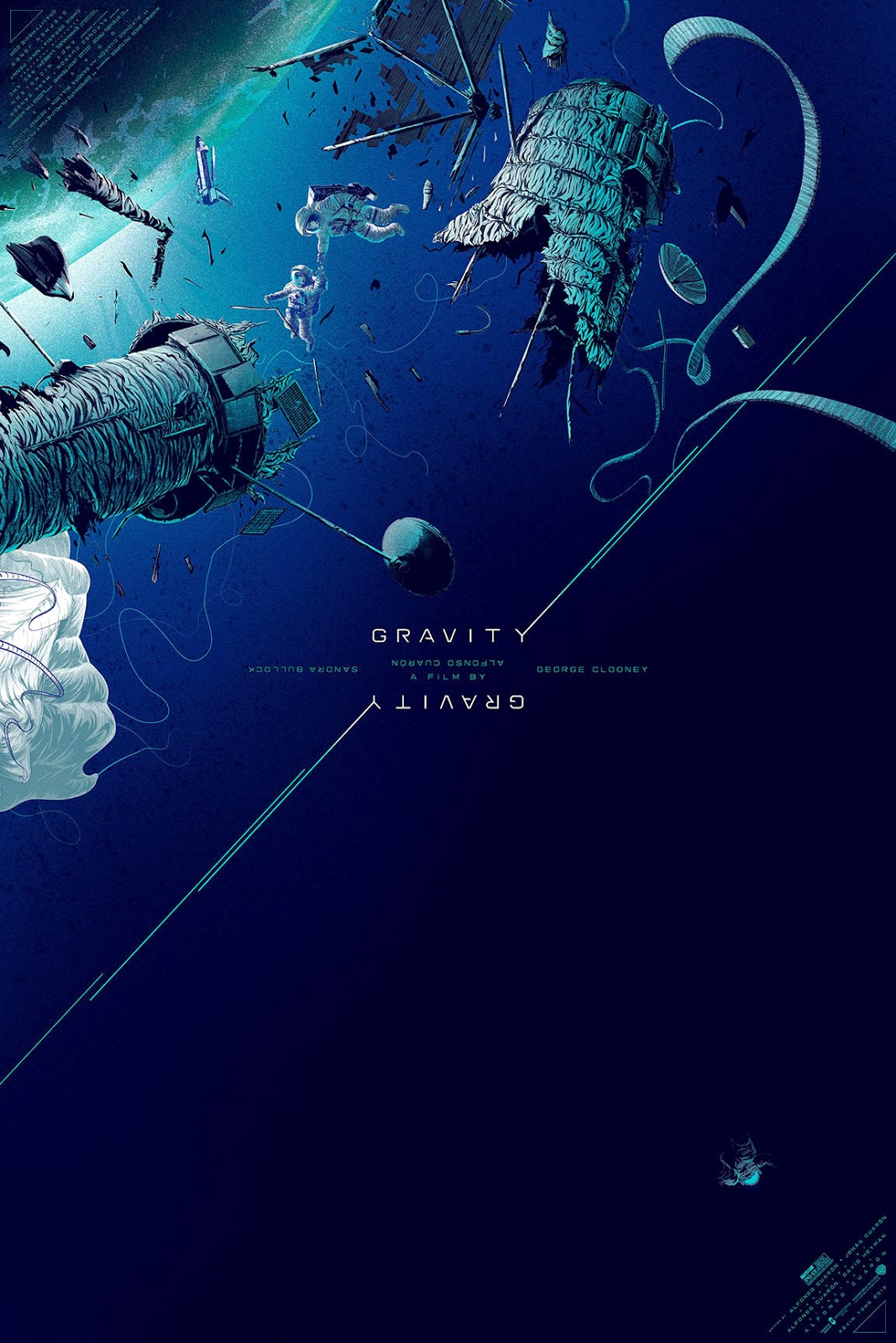 INSIDE THE ROCK POSTER FRAME BLOG: Kevin Tong Gravity Poster Artist ...