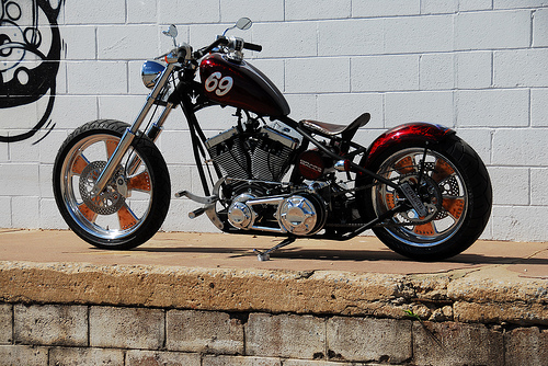 Biker Excalibur Ii 69 Chopper By Brass Balls Bobbers