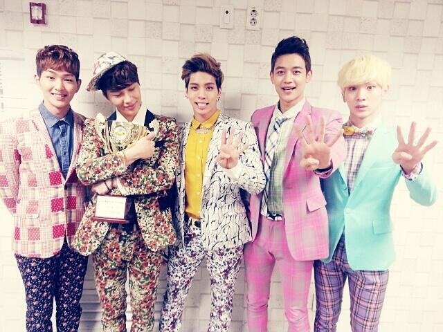 SHINee Wins For The Fourth Time On Show Champion