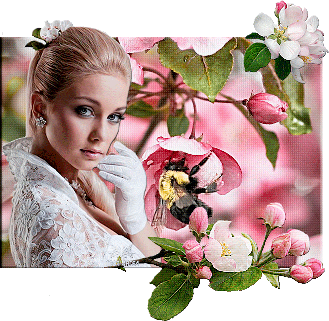 Animowane obrazki lato: Animowane obrazki kobiety latem