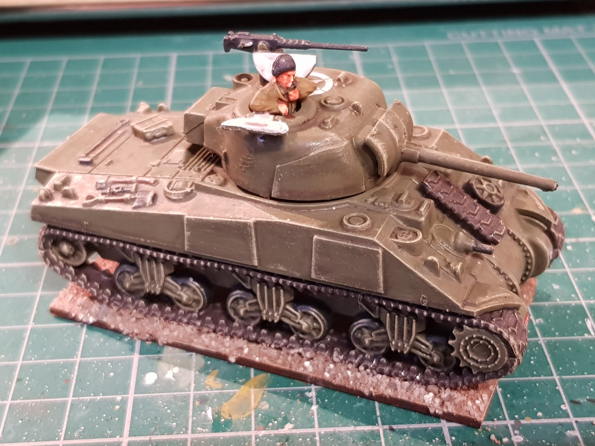 sediment's wargame blog: 20mm WW2 British Shermans for NW Europe