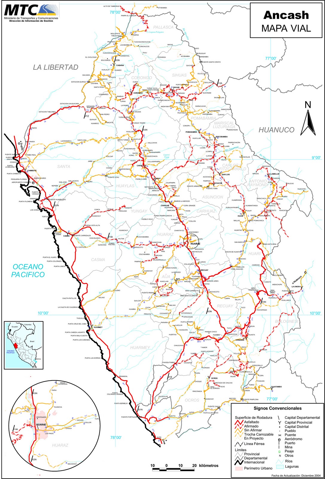 Feria Turismo 3A: Ancash-Geografía