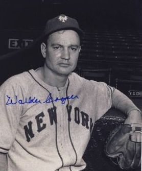 Walker Cooper: Former New York Giants All Star Catcher (1945-1949)