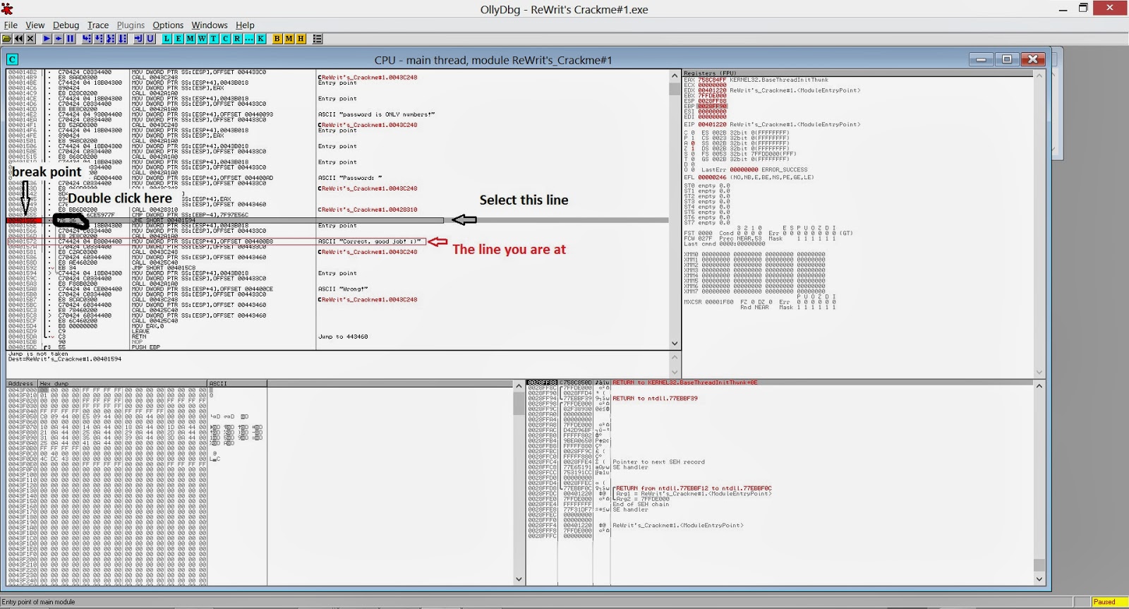 Reverse Engineering 101: The First Exercise