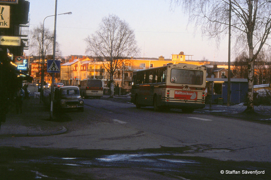 Staffans bussbilder: Boden i april 1985, del 3