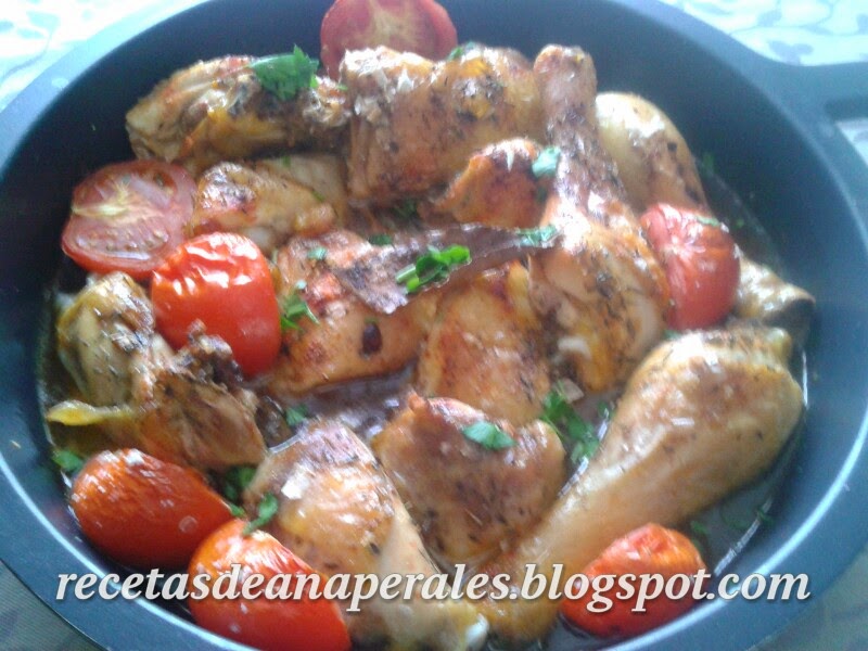 Las recetas de Ana: Zancos de pollo asados