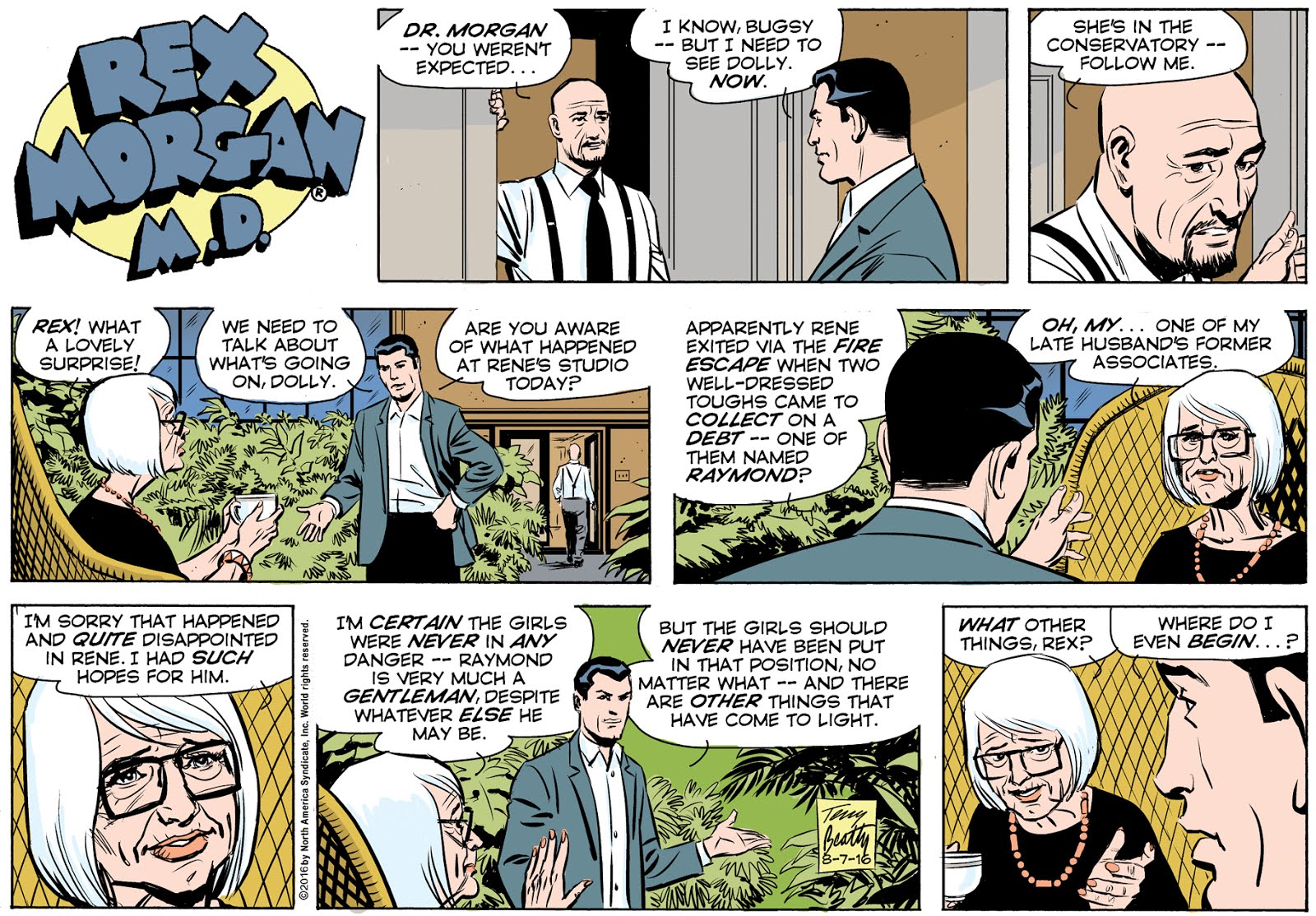 Scary Terry's World: REX MORGAN 8-1-16 to 8-7-16