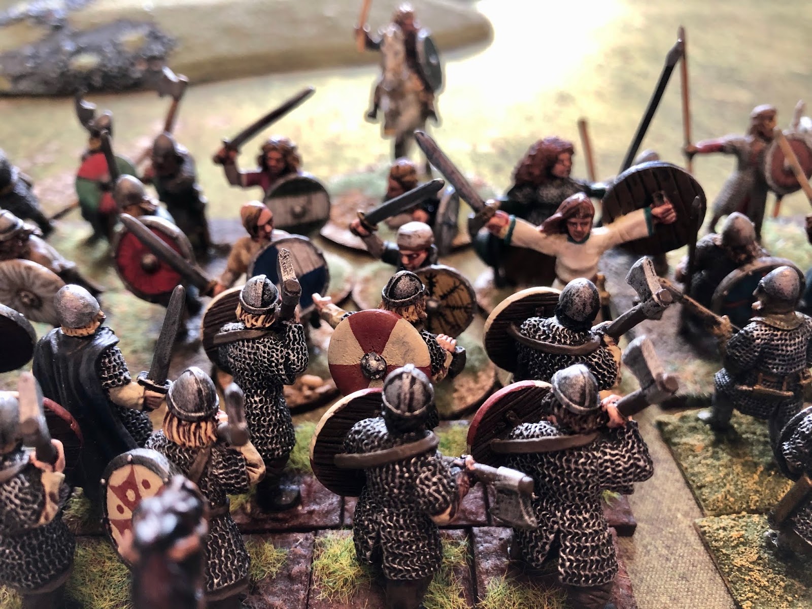 Balkan Wargamer: Zooming with Mercians and Vikings