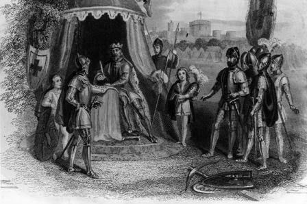 History Map England: 1215 The Magna Carta was signed