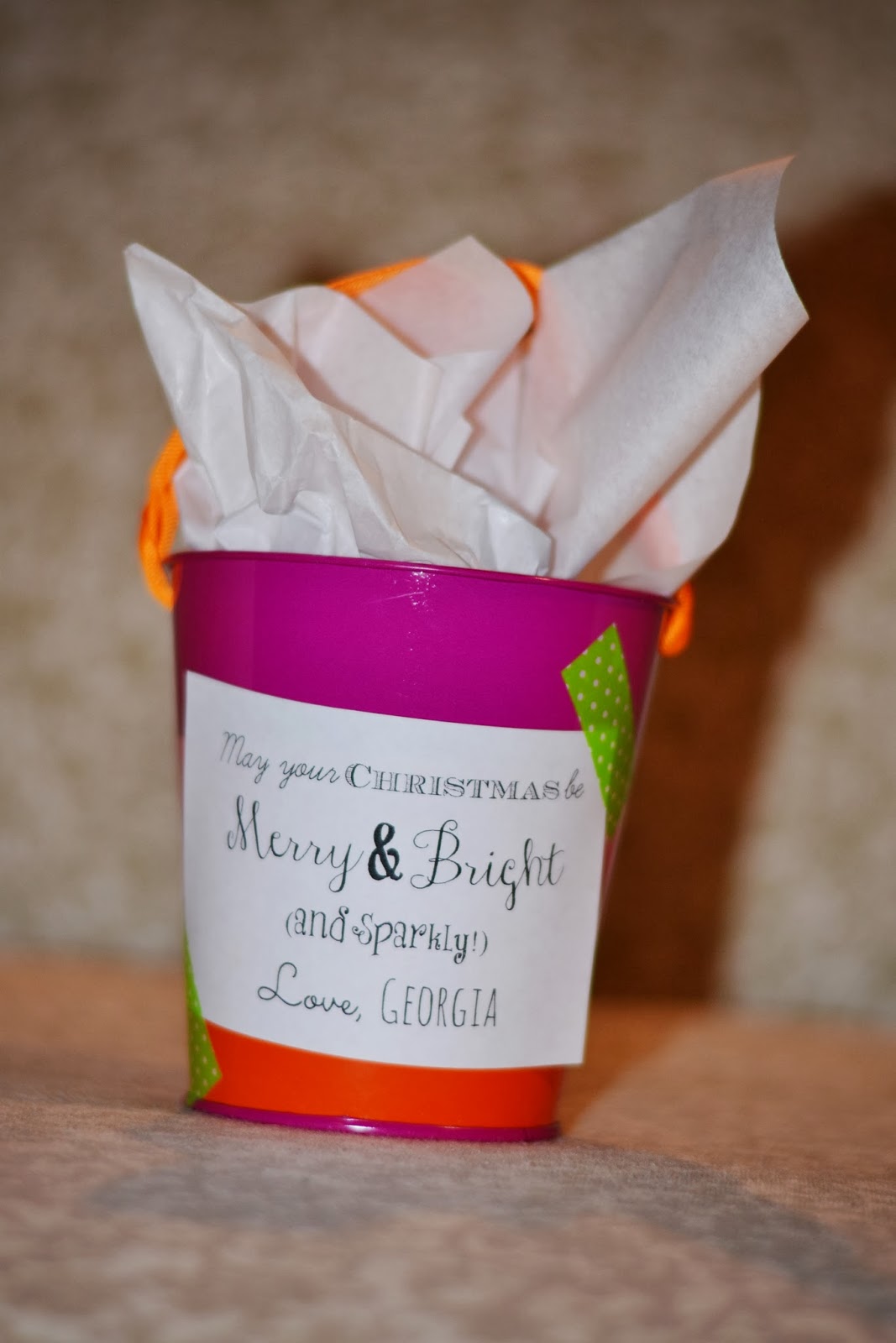 Live a Charmed Life: Easy Toddler Christmas Class Gift (Free Printables)